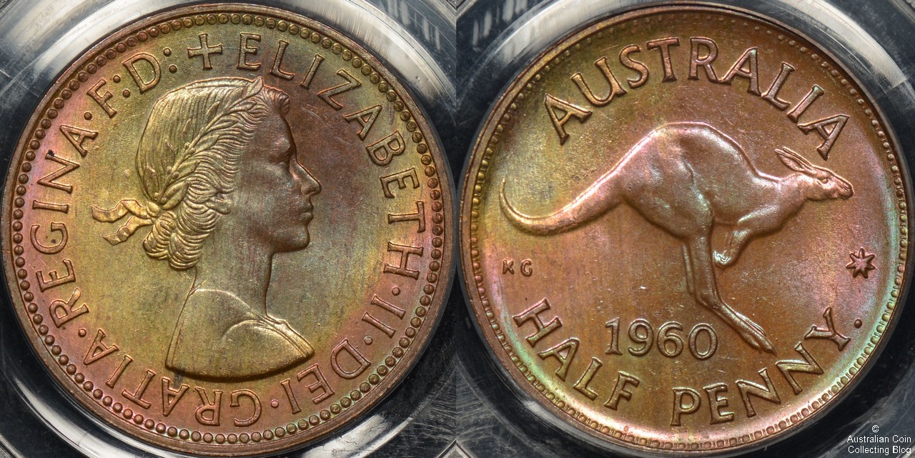 Australia 1960 Y Halfpenny PCGS MS65RB Our Coin Catalog Australia 1960 Y Halfpenny PCGS MS65RB Our Coin Catalog