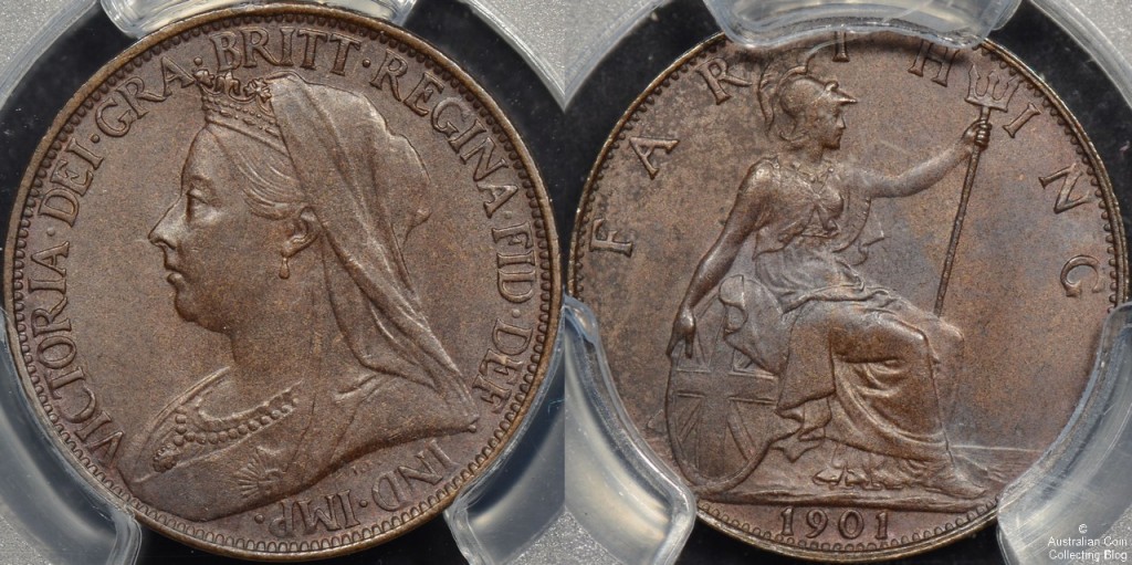 Great Britain 1901 Farthing PCGS MS64 – Our Coin Catalog