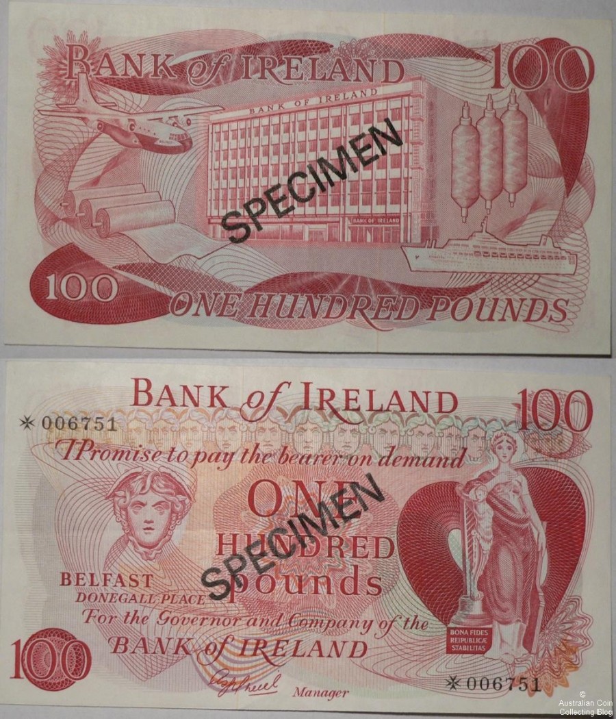 Ireland 1976 100 pound UNC – Our Coin Catalog