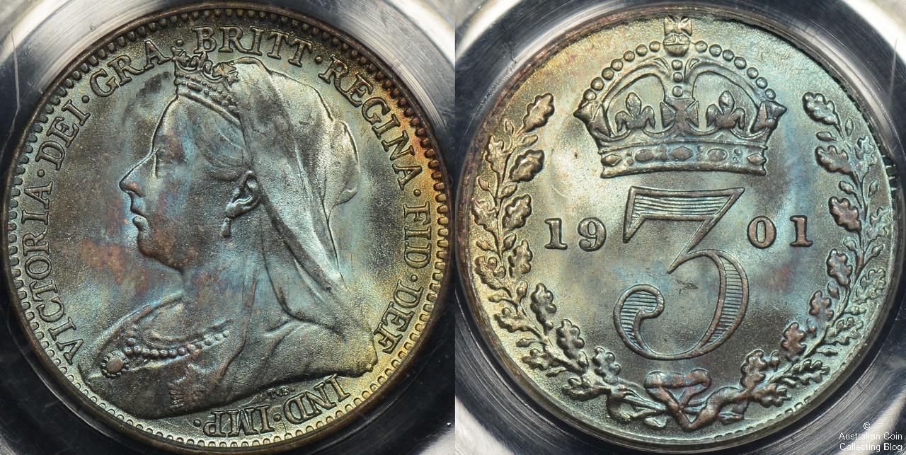 GB 1901 3d PCGS MS67 : r/coins