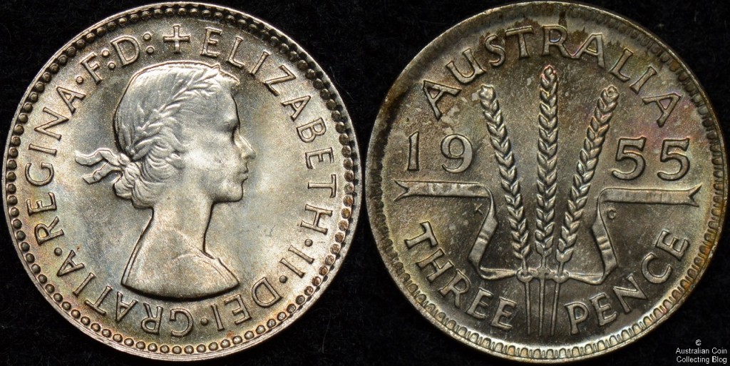 Australia 1955 Threepence – Our Coin Catalog