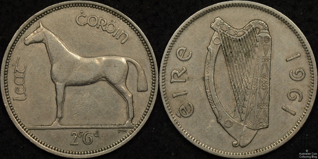 Ireland 1961 Half Crown Mule – Our Coin Catalog