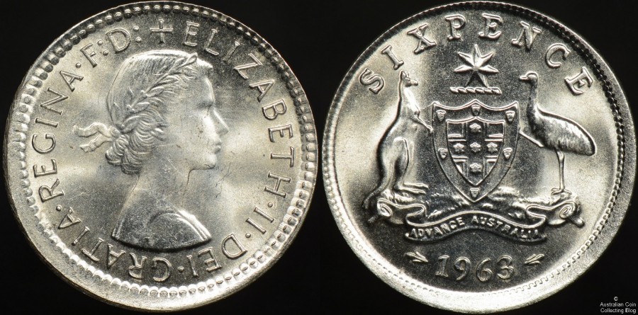 Australia 1963 Sixpence PCGS MS63 Broadstrike Error – Our Coin Catalog