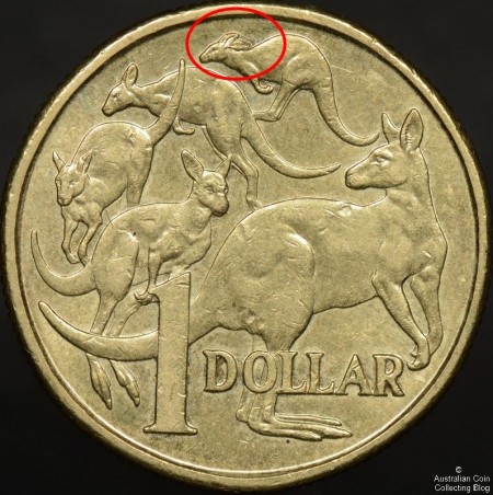 Australia 2008 Mob of Roos Dollar Rabbit Ear Variety – Our Coin Catalog